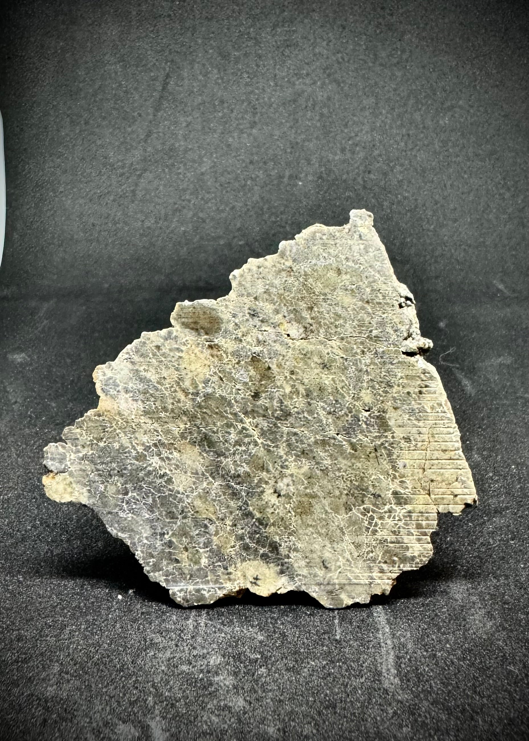 Laâyoune 002 Lunar Meteorite - Beautiful Polish on One Side - 14.3g ...