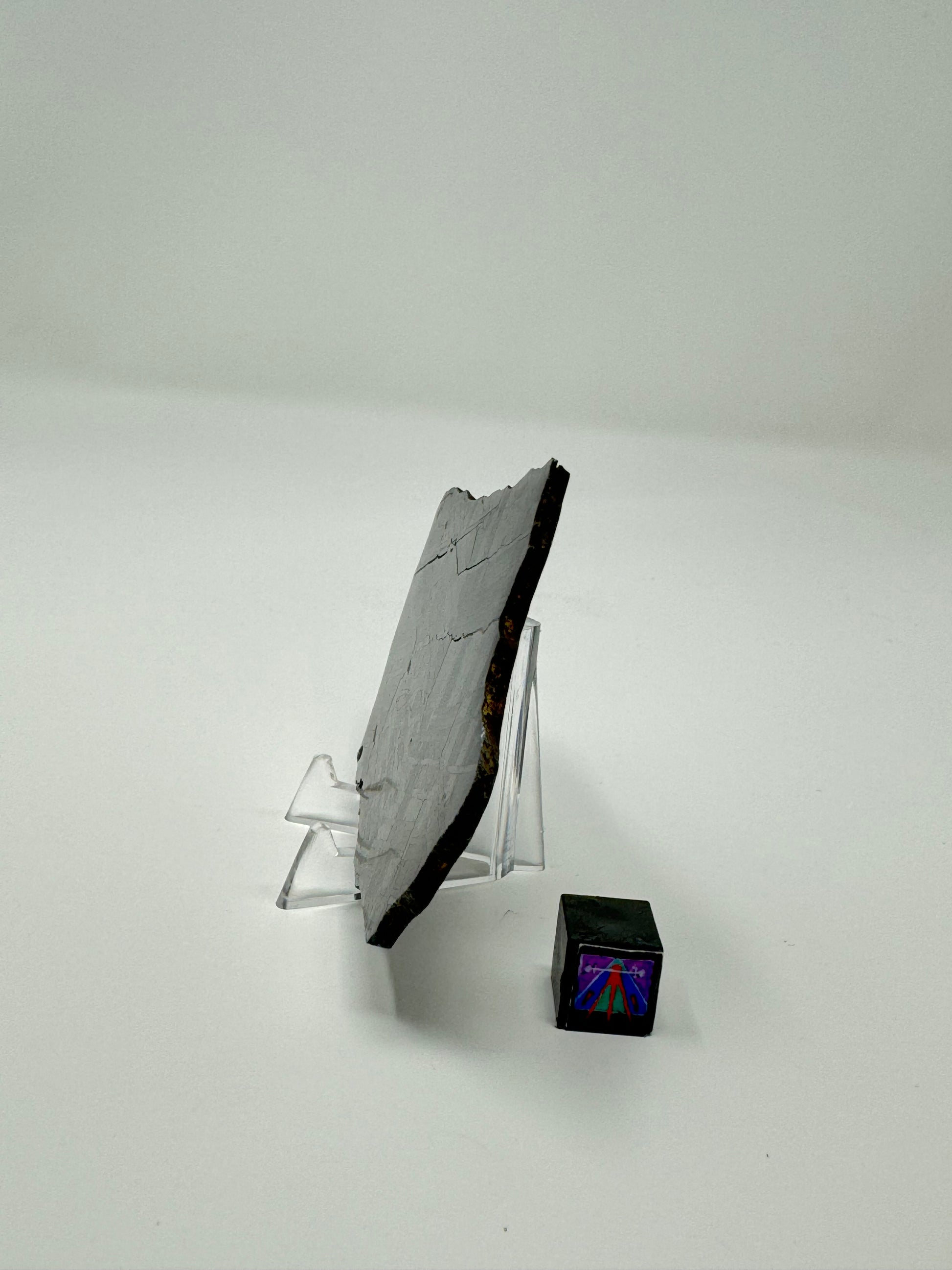 Stunning Brand New Iron Meteorite (Under Classification) - 70.7g Full ...