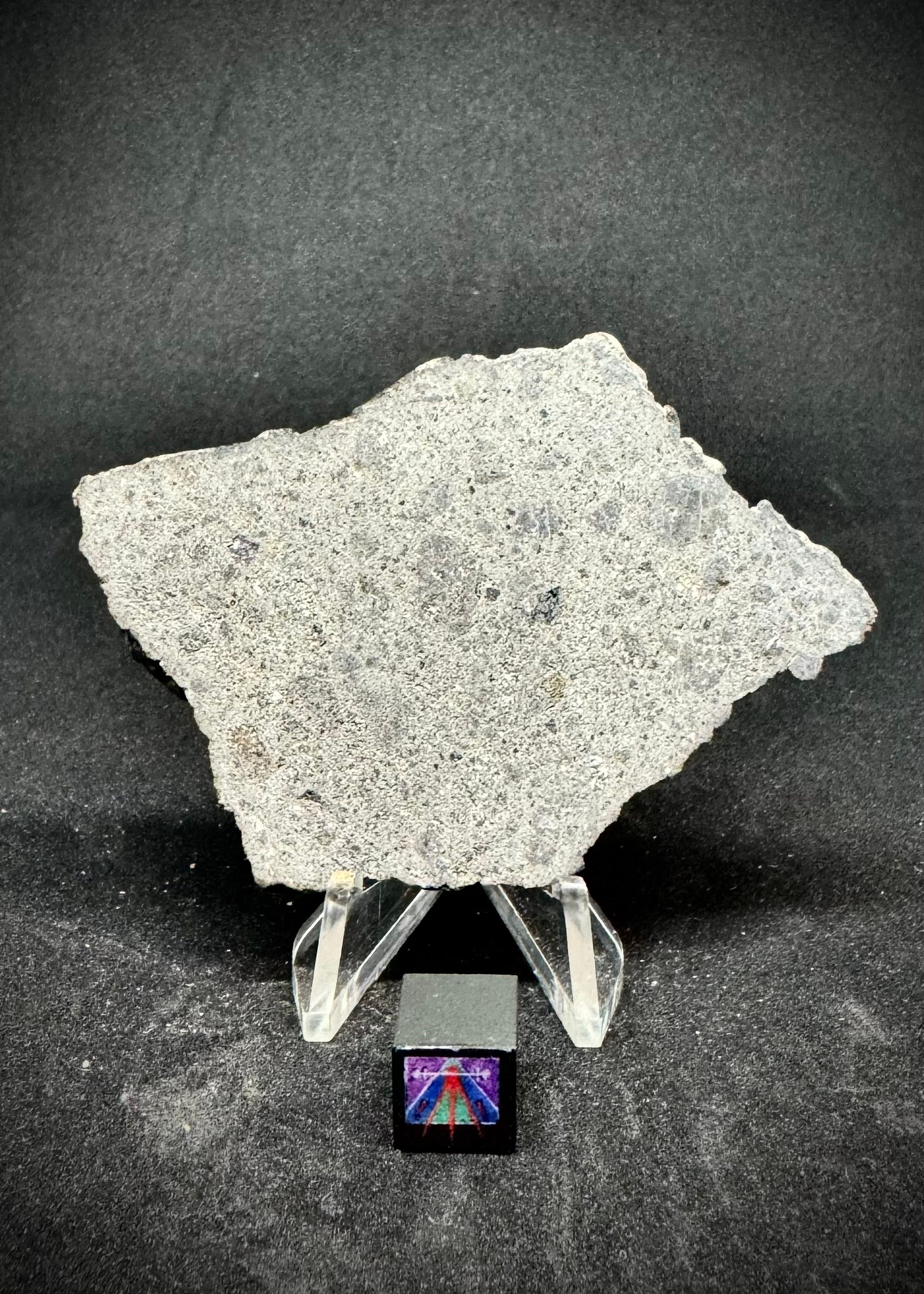 NWA 2690 - A Howardite/Eucrite Mix! 31.9g, Full Slice – The ...