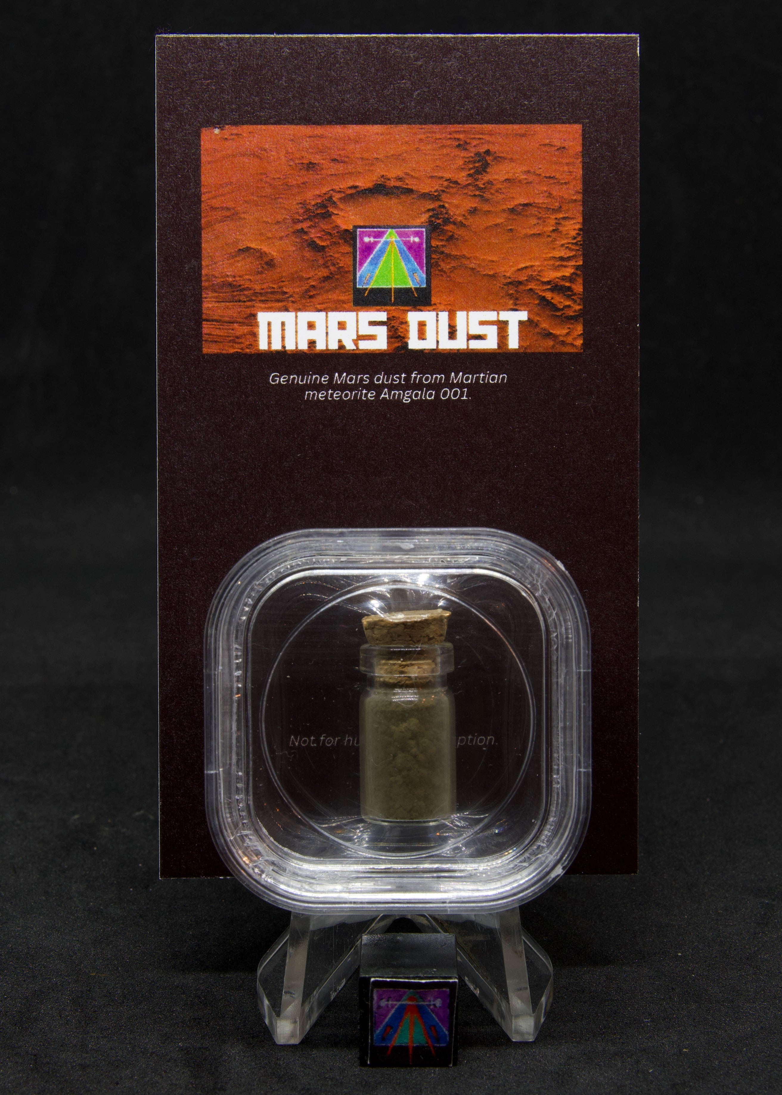 The Interstellar Collection - Genuine Mars Dust Vial - From Planet Mars!