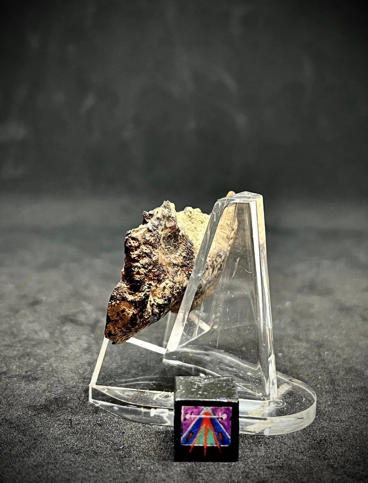 The Interstellar Collection - Hassi El Biod 002 Meteorite 14.7g End Cut ...