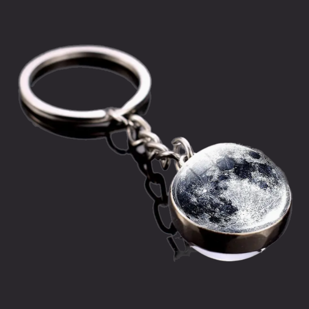 Moon Keychains from The Interstellar Collection of Meteorites